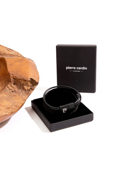 Pierre Cardin Erkek Siyah Bileklik 50261681-001
