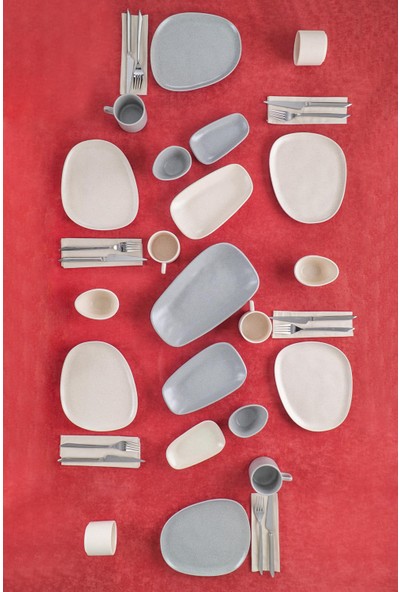 Acar Frezya 6 Kişilik 21 Parça Kahvaltı Takımı