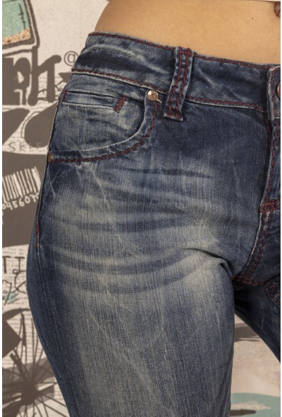 Otto Secoli Mavi Kot Pantolon