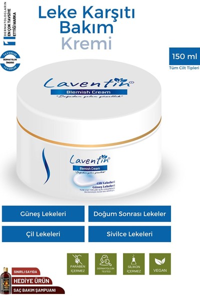 Laventin Leke Karşıtı Cilt Leke Kremi