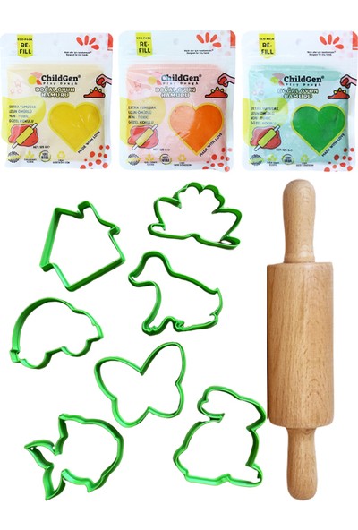ChildGen Doğal Oyun Hamurları Ecoset ChildGen Doğal Oyun Hamurları Ecoset
