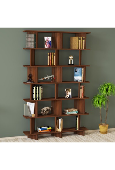 Kalender Dekor AZURE-120 Raflı Kitaplık AZR05 Kalender Dekor AZURE-120 Raflı Kitaplık AZR05