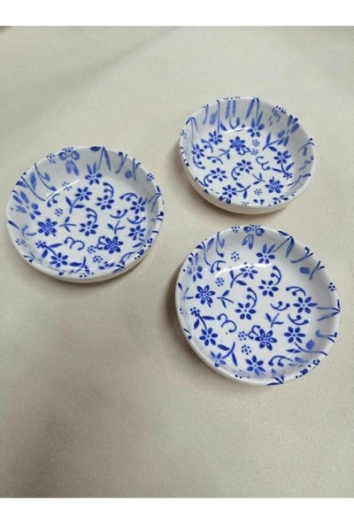 ER-EV 3'lü Seramik Kahvaltılık ve Çerezlik