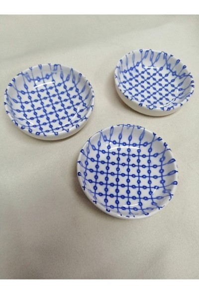 ER-EV 3'lü Seramik Kahvaltılık ve Çerezlik