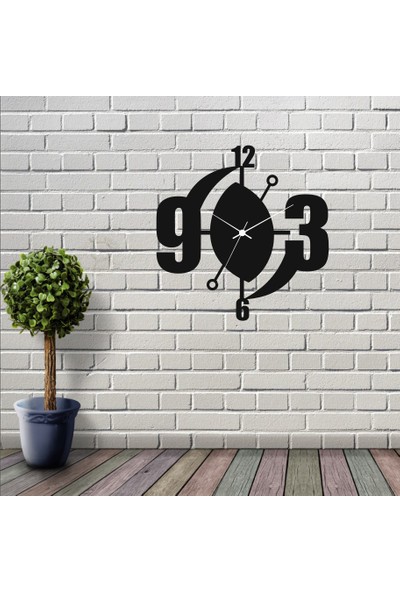 Marsel Büyük Sayı Dekoratif Duvar Saati