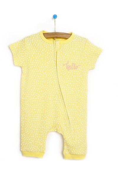 Hello Baby Basic Kız Bebek Yazlık Patiksiz Tulum