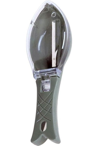 Balık Pulu Temizleme Aparatı - Gri Balık Pulu Temizleme Aparatı - Gri