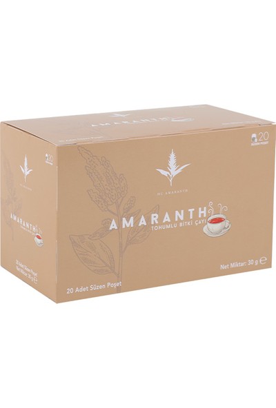Amaranth Tohumlu Bitki Çayı 1.5 G x 20 Amaranth Tohumlu Bitki Çayı 1.5 G x 20