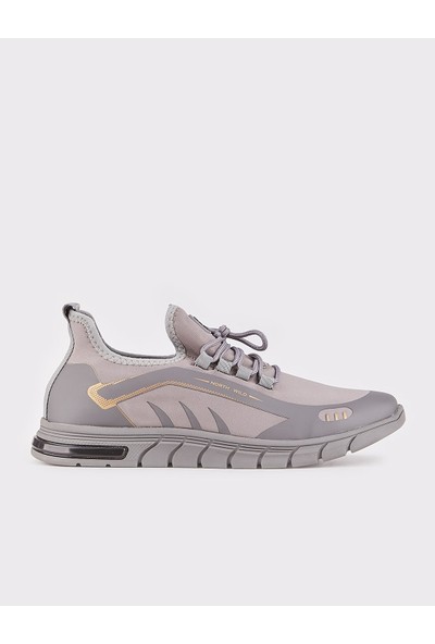 Cabani Füme Bağcıklı Erkek Spor Ayakkabı