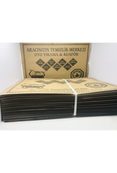 Kraft Kağıt Paspas 110 Gr 500 Adet Kraft Kağıt Paspas 110 Gr 500 Adet