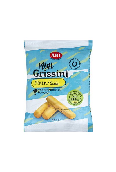 Arı Sade Mini Grisini 30 G