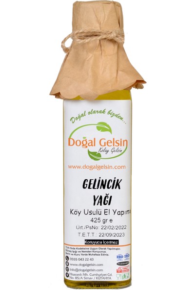 Gelincik Yağı 425 gr Gelincik Yağı 425 gr