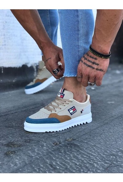 Pabucmarketi Bej Erkek Günlük Ayakkabı