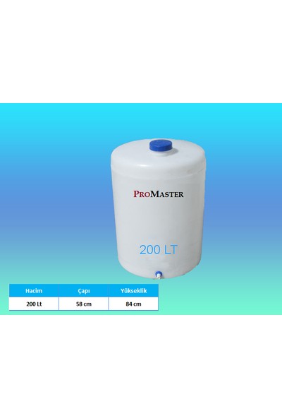 Promaster 200 Lt Dikey Su Deposu Tankı Bidonu Karavan Promaster 200 Lt Dikey Su Deposu Tankı Bidonu Karavan