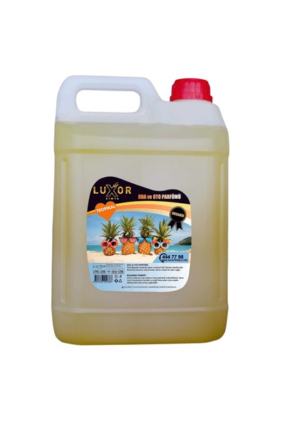 Luxor Kimya Tropikal Ev ve Oto Kokusu 5 Lt