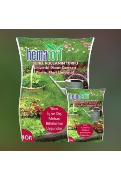 Hematorf 10 Lt Ithal Siyah Torf