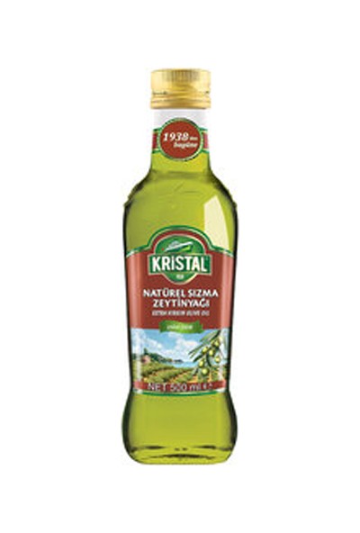 Kristal Natürel Sızma Zeytinyağı 500 ml Cam Şişe Kristal Natürel Sızma Zeytinyağı 500 ml Cam Şişe