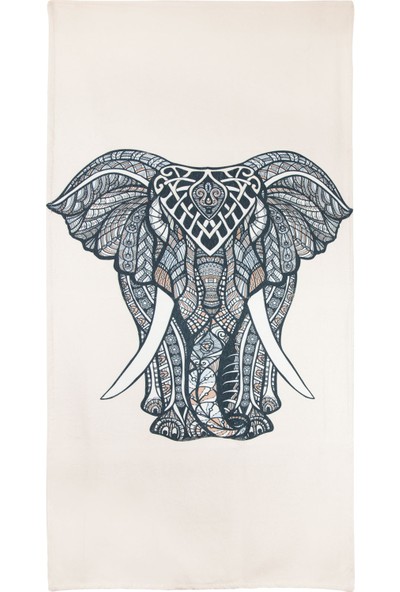 Bross Fil Desenli Plaj Havlusu 75X150 Bross Fil Desenli Plaj Havlusu 75X150