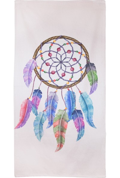 Bross Mandala Desenli Plaj Havlusu 75X150 Bross Mandala Desenli Plaj Havlusu 75X150