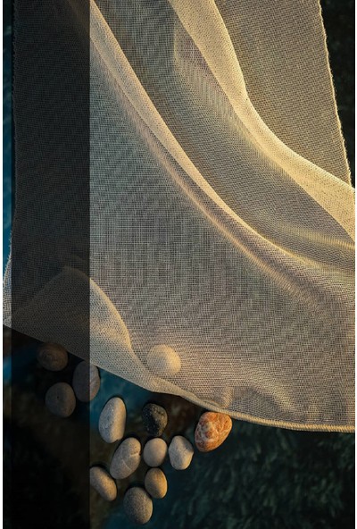 Evdepo Home Çiğdem Tül Perde 1/2 Seyrek Pile - Koyu Bej 600 x 270 cm Evdepo Home Çiğdem Tül Perde 1/2 Seyrek Pile - Koyu Bej 600 x 270 cm