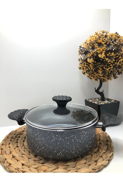 Ucz Avm Granit 20 cm Derin Tencere Ucz Avm Granit 20 cm Derin Tencere