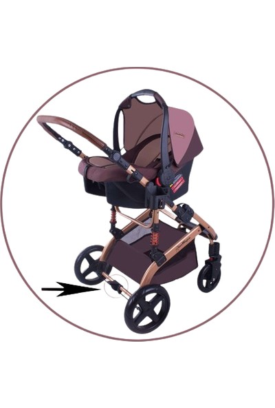 Chubby Baby Daswagen Travel Sistem Bebek Arabası Gold Kahve Chubby Baby Daswagen Travel Sistem Bebek Arabası Gold Kahve