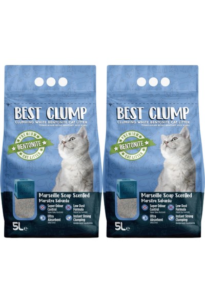 Best Clump-Marseille Soap 5 L Kedi Kumu (X2) Best Clump-Marseille Soap 5 L Kedi Kumu (X2)