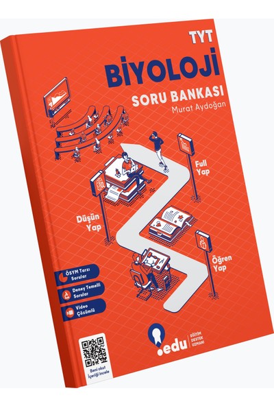 Edu Yayınları (Eğitim Destek Uzmanı) Tyt Biyoloji Soru Bankası Edu Yayınları (Eğitim Destek Uzmanı) Tyt Biyoloji Soru Bankası
