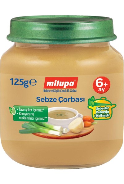 Milupa Sebze Çorbası 125GR