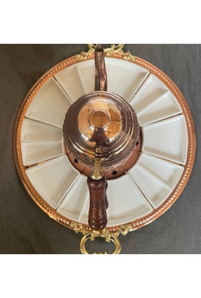 Osmanlı Bakırcılık Bakır Kahvaltı Seti Osmanlı Bakırcılık Bakır Kahvaltı Seti