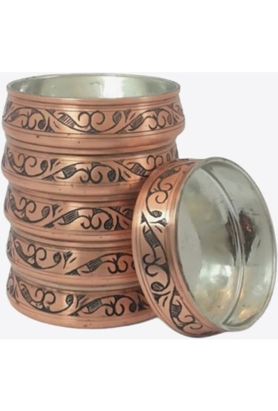 Osmanlı Bakırcılık El Işlemeli Bakır Çerezlik