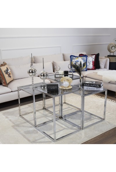 Barcelona Krom Orta Sehpa