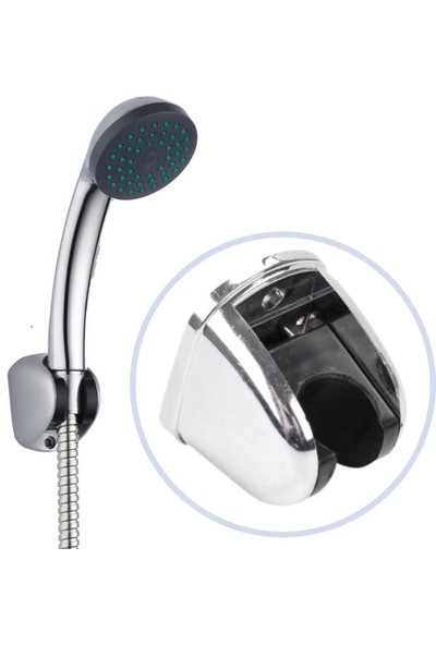 Plastik Duş Başlığı Fiskiyesi Hortumu Askısı Mafsal Tutacak Plastik Duş Başlığı Fiskiyesi Hortumu Askısı Mafsal Tutacak