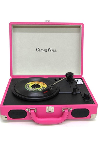 Pikap Çantalı Crownwell Önden Hoparlörlü Pembe Pikap Çantalı Crownwell Önden Hoparlörlü Pembe