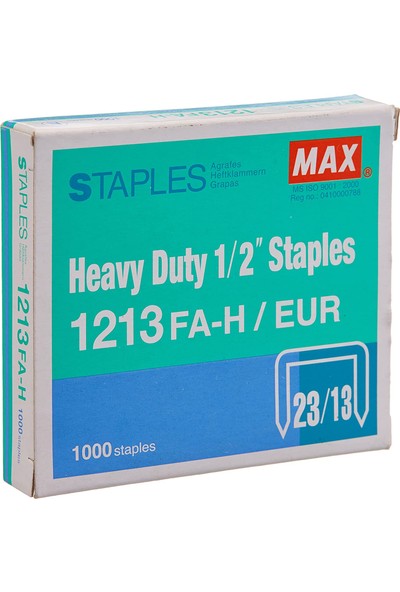 Berlin Shop Max 4007600608 Max Zımba Teli 1213FA-H 23/13