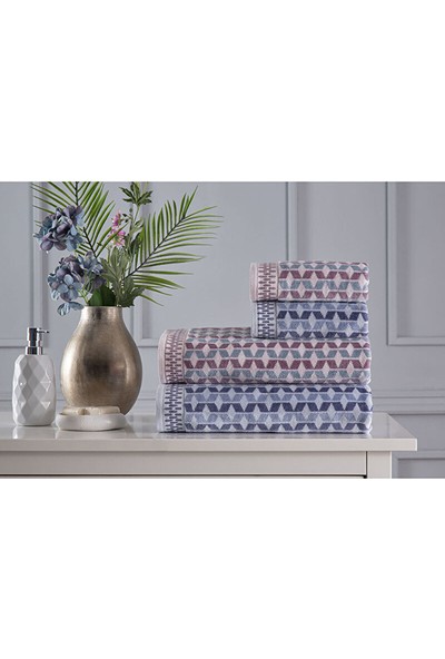 Özdilek Cuatro Bordes Havlu Set