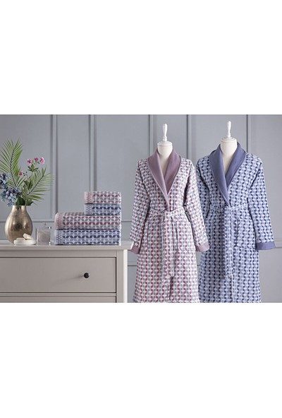 Özdilek Cuatro Bordes Kadife Aile Seti