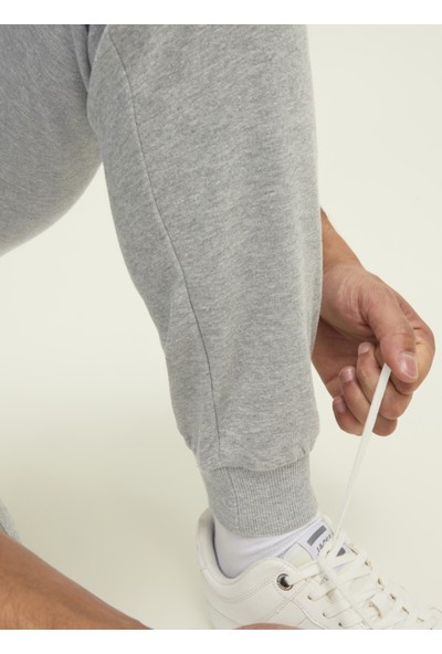 Jack & Jones Regular Fit Açık Gri Erkek Eşofman Altı 12212170_JPSTGORDON Jjshark Sweat C