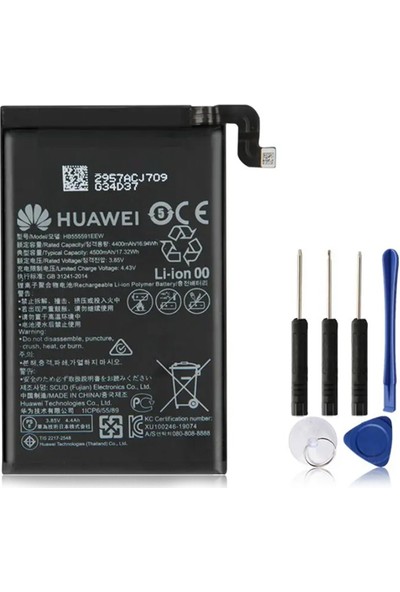 AXYA Huawei Mate 30 Pro Batarya Pil HB555591EEW ve Tamir Seti AXYA Huawei Mate 30 Pro Batarya Pil HB555591EEW ve Tamir Seti