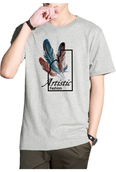 Keluofu Erkek Yaz Yuvarlak Yaka Tişört (Yurt Dışından) Keluofu Erkek Yaz Yuvarlak Yaka Tişört (Yurt Dışından)