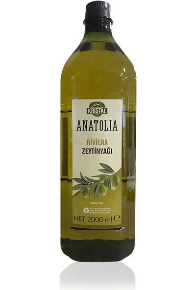 Kristal K.anatolia Riviera Zeytinyağı 2 L Pet Şişe Kristal K.anatolia Riviera Zeytinyağı 2 L Pet Şişe