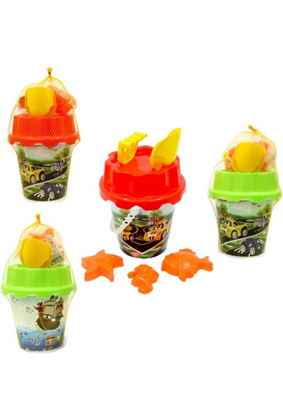 Tekno İstanbul Ket 105 Figürlü Büyük Kum Kovası Tekno İstanbul Ket 105 Figürlü Büyük Kum Kovası