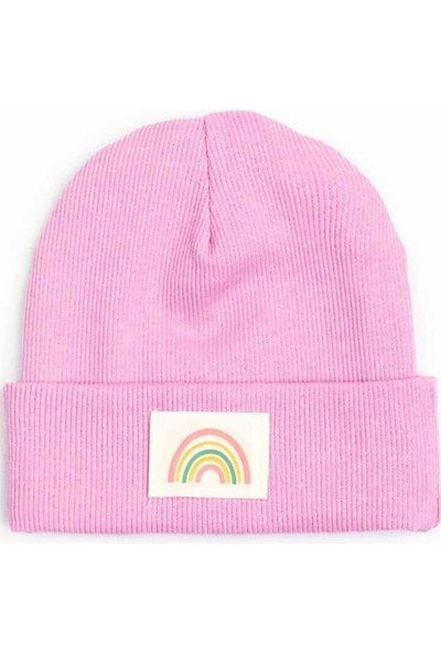 Le Mabelle Koyu Pembe Gökkuşağı Çocuk Bere Le Mabelle Koyu Pembe Gökkuşağı Çocuk Bere