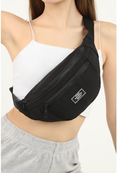 Shaka U8 Bel Çantası 2 Bölmeli En:38 Boy:17 Genişik:7