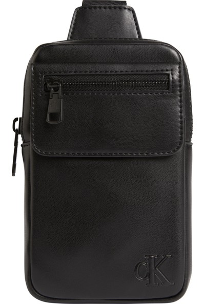 Calvin Klein Siyah Traş Çantası Mono Bold Phone Crossbody Calvin Klein Siyah Traş Çantası Mono Bold Phone Crossbody