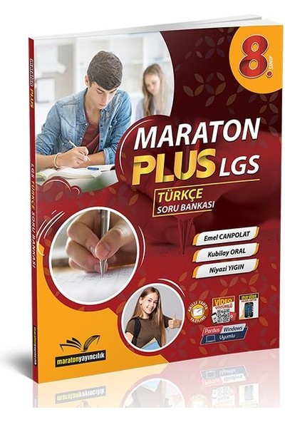 Maraton Yayıncılık 8. Sınıf Türkçe Plus LGS Soru Bankası