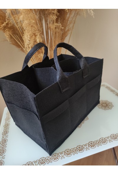 Bumin Keçe Anne Bebek Bakım Çantası Düzenleyici Organizer Siyah D01 Bumin Keçe Anne Bebek Bakım Çantası Düzenleyici Organizer Siyah D01