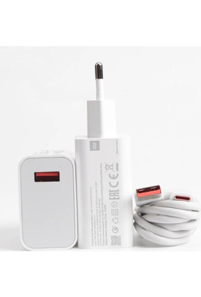 Wellstore Xiaomi 33 Watt Fast Qualcomm Turbo Hızlı Mi Şarj Aleti