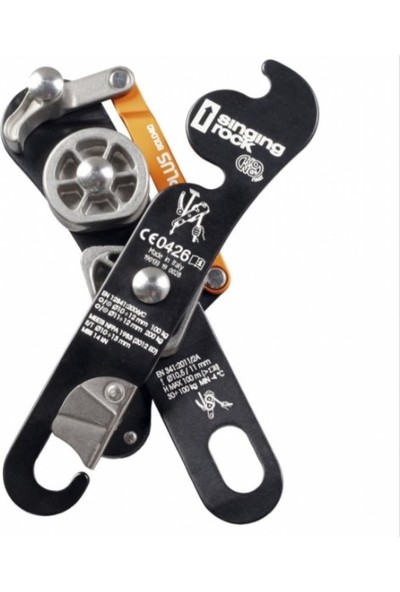 Singingrock Indy Evo Plus Descender Düşüş Durdurucu Black