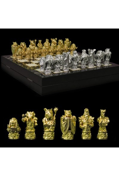 Zenart Fantazi Orta Çağ Karakterleri Satranç Seti-Elf Satranç Seti Zenart Fantazi Orta Çağ Karakterleri Satranç Seti-Elf Satranç Seti